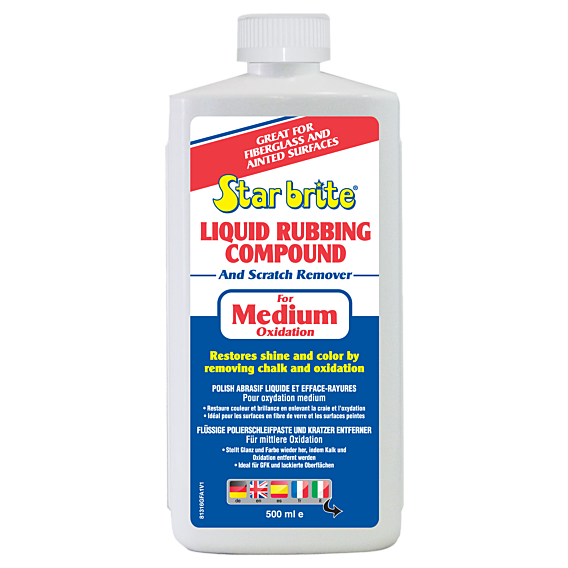 Liquid Rubbing Compound Medium - 500ml – Lakeside Marina Online Store
