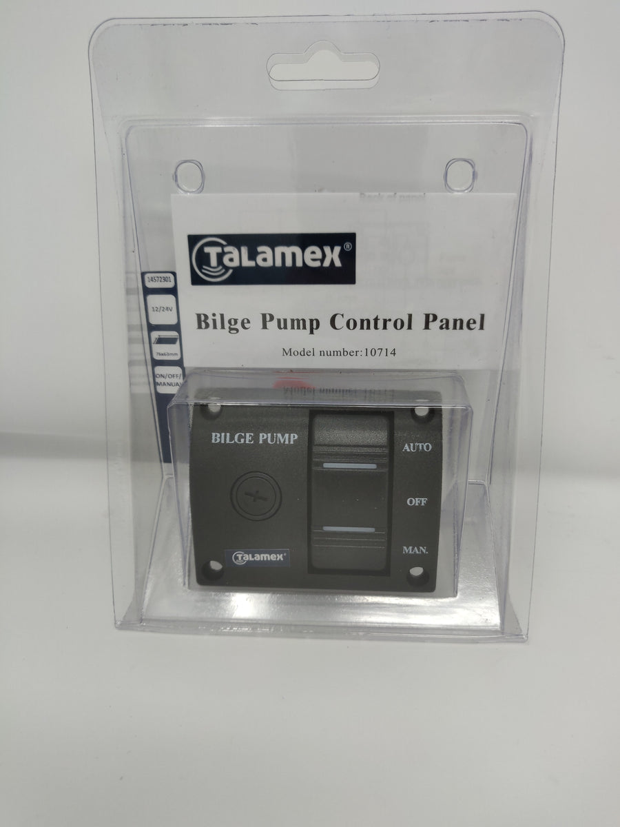 Talamex Bilge Pump Control Panel – Lakeside Marina Online Store